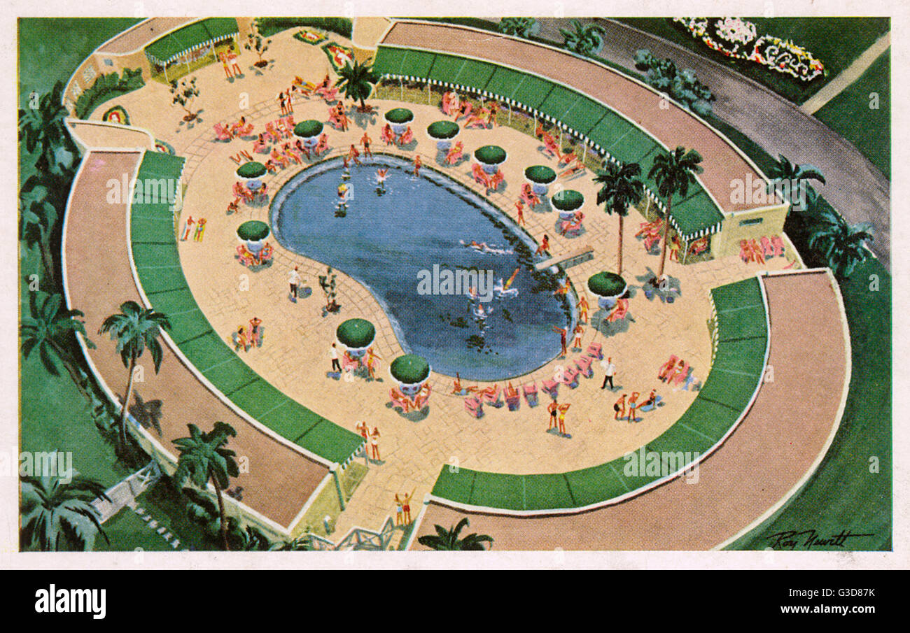 Cabana Sun Club and Swimming Pool - Havana, Cuba Stock Photo - Alamy