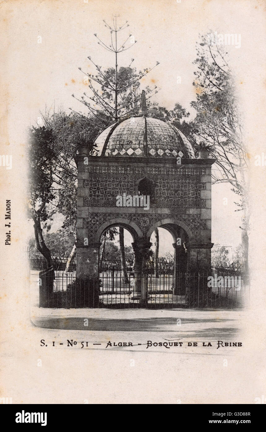 The Queen's Grove - Marengo Garden, Algiers, Algeria Stock Photo - Alamy