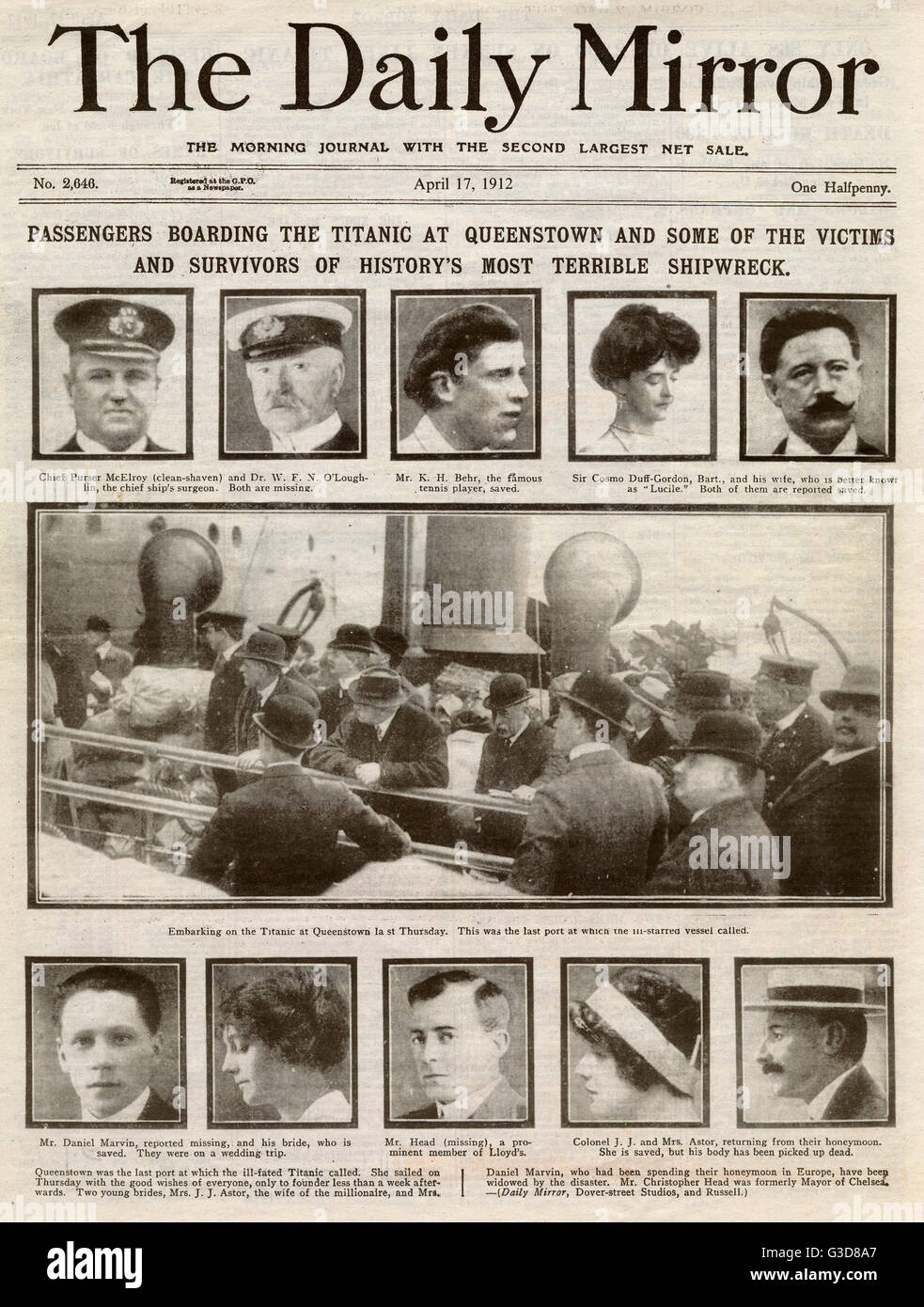 Real Titanic Pictures Of The Dead