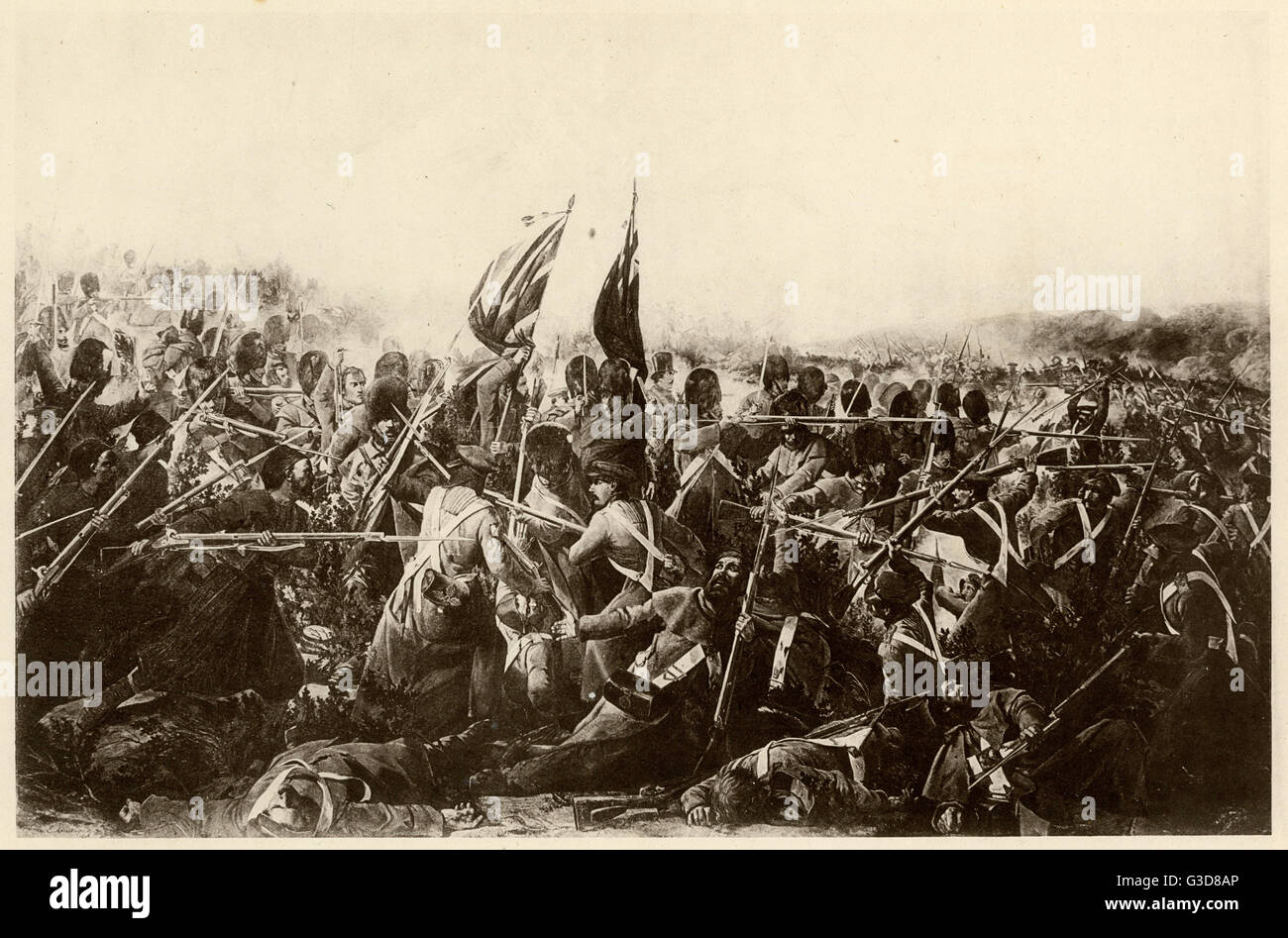 Battle inkerman during crimean war hi-res stock photography and images ...