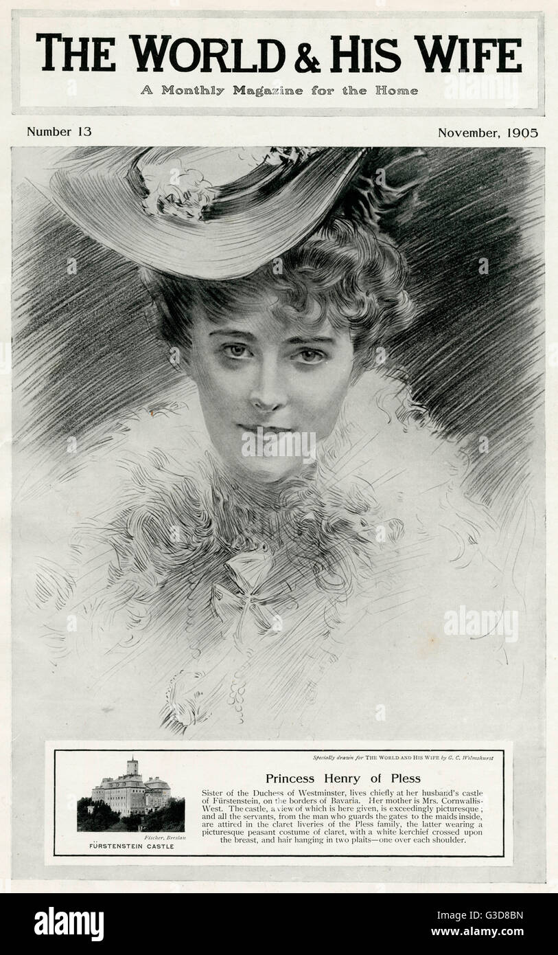 Princess henry pless hi-res stock photography and images - Alamy