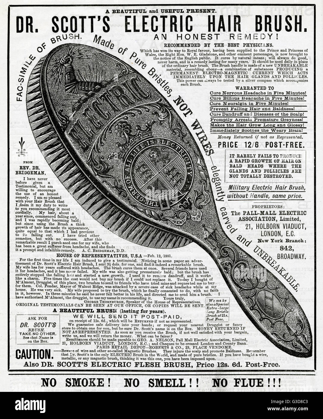 Scotts electric hair brush hi-res stock photography and images - Alamy