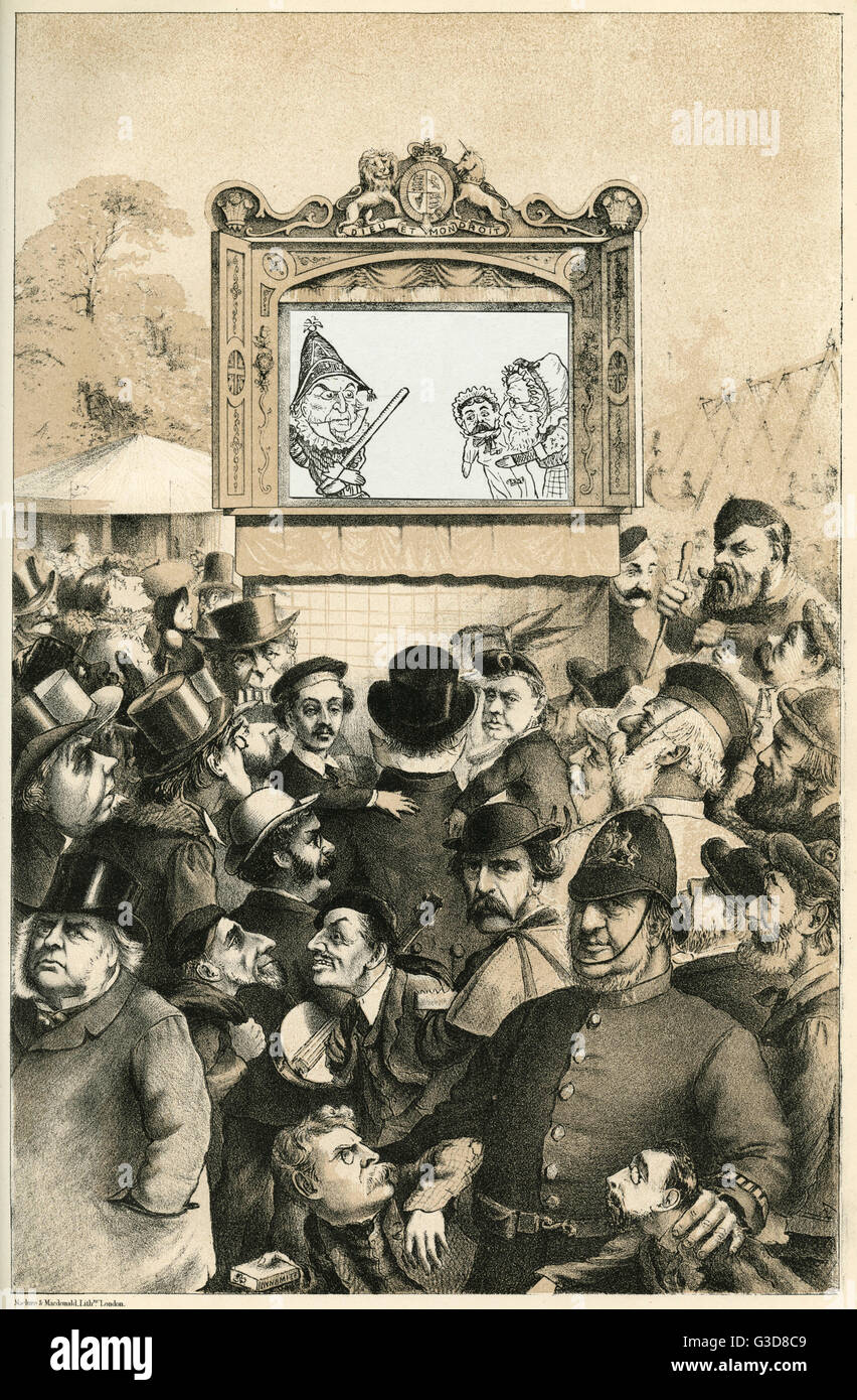 Punch cartoons victorian hi-res stock photography and images - Alamy