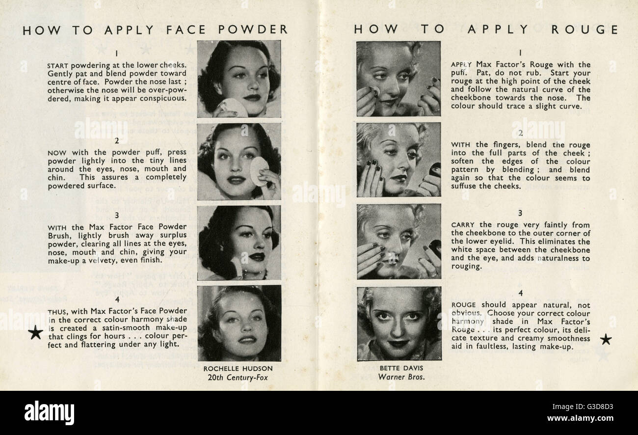 Max factor makeup hi-res stock photography and images - Alamy