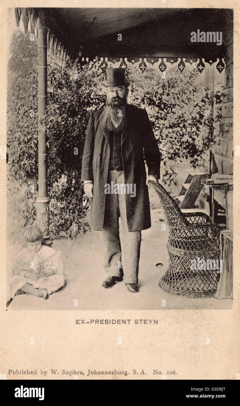 Marthinus Steyn, President, Orange Free State, South Africa Stock Photo ...