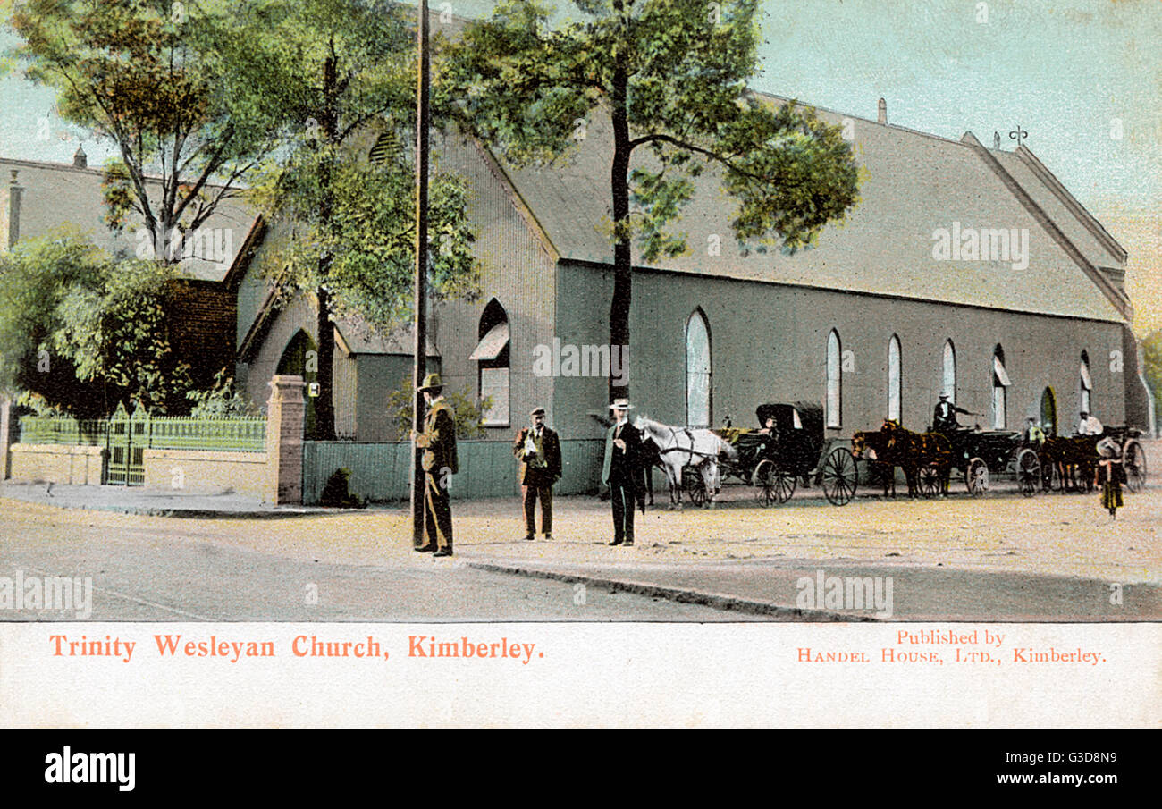 Trinity Wesleyan Church At Kimberley High Resolution Stock Photography ...