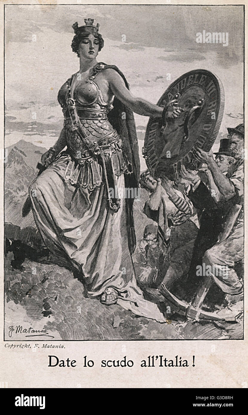 Personification of italy hi-res stock photography and images - Alamy