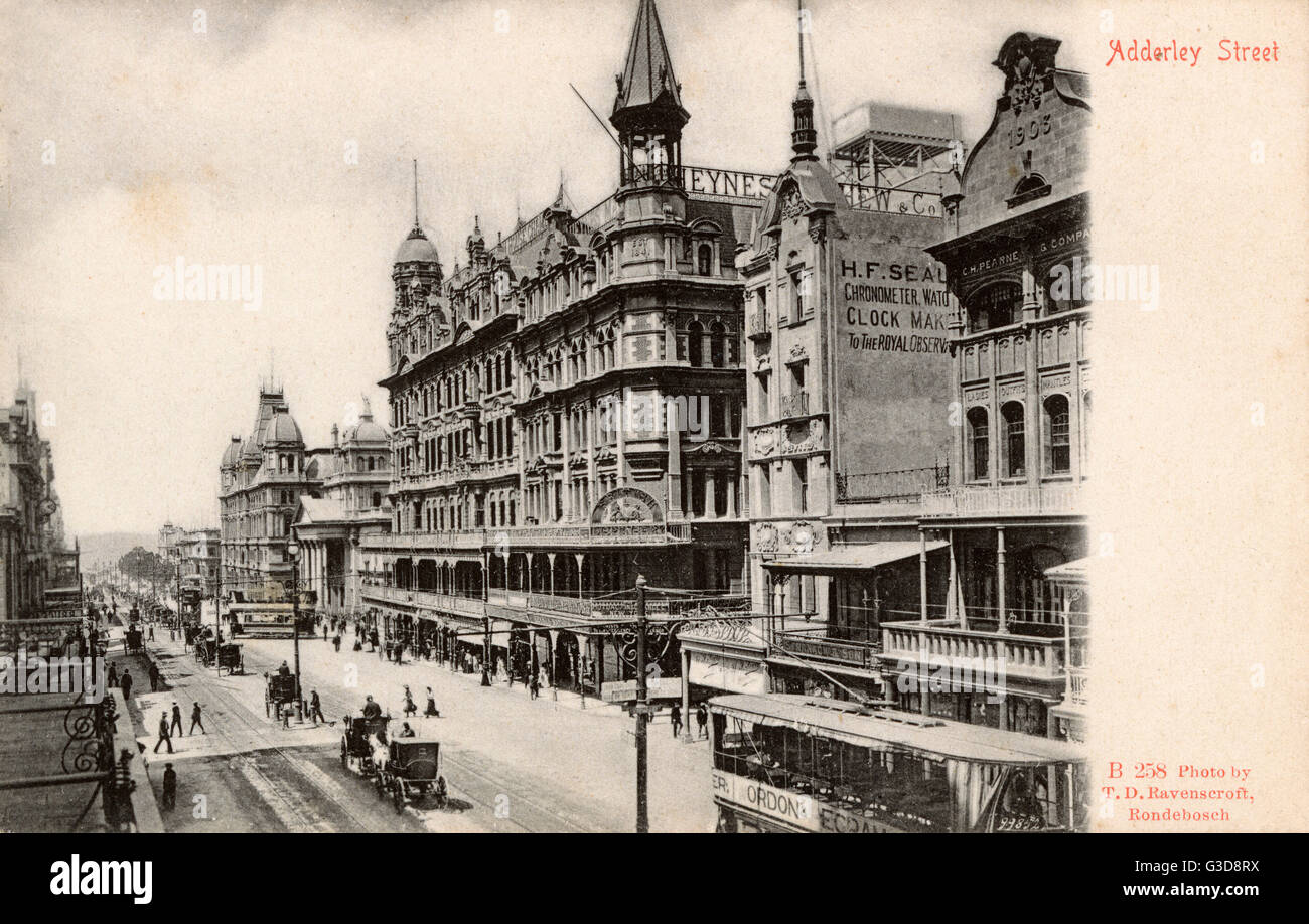 Adderley Street, Cape Town, South Africa Stock Photo - Alamy
