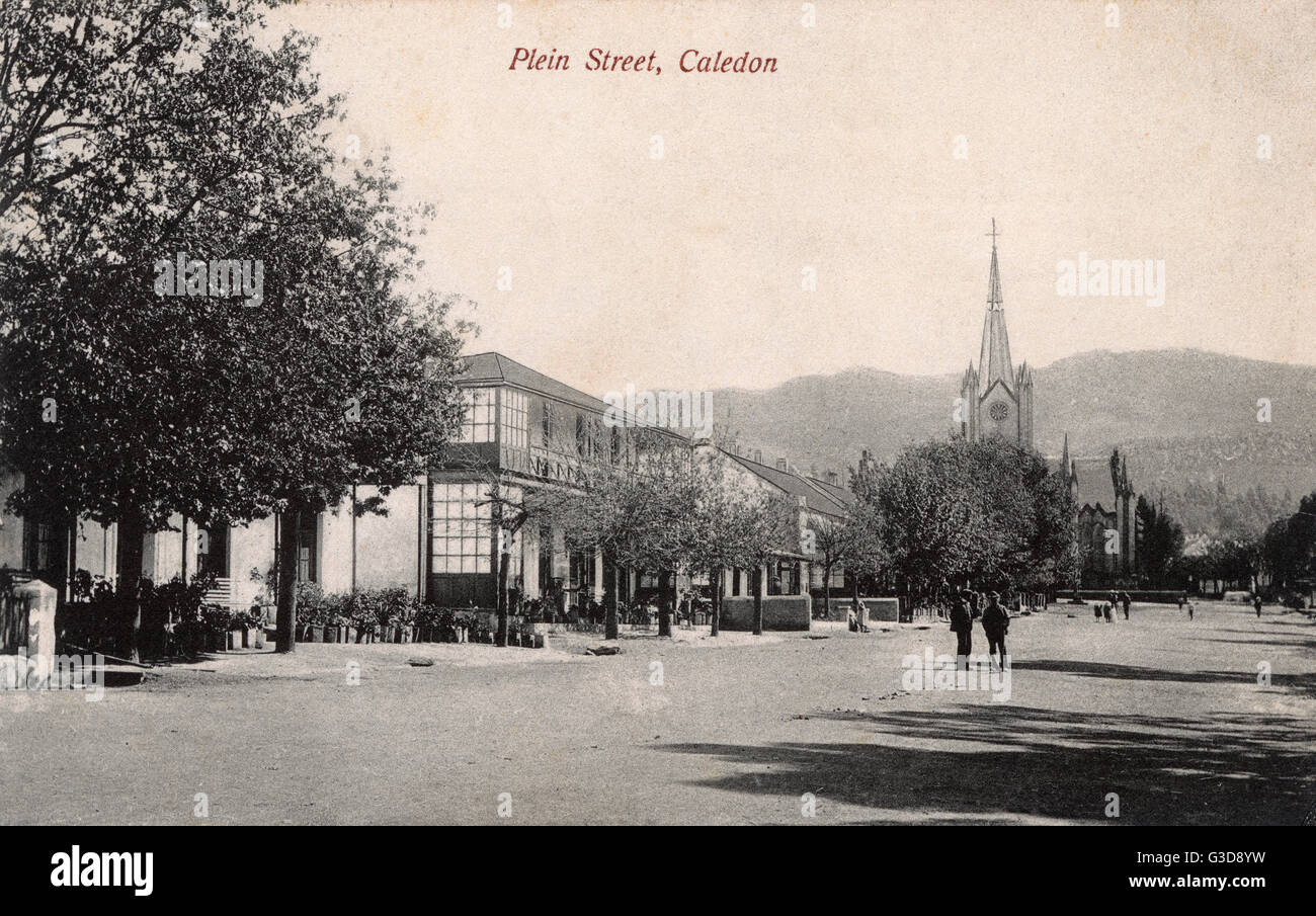 Plein Street, Caledon, Cape Colony, South Africa Stock Photo - Alamy