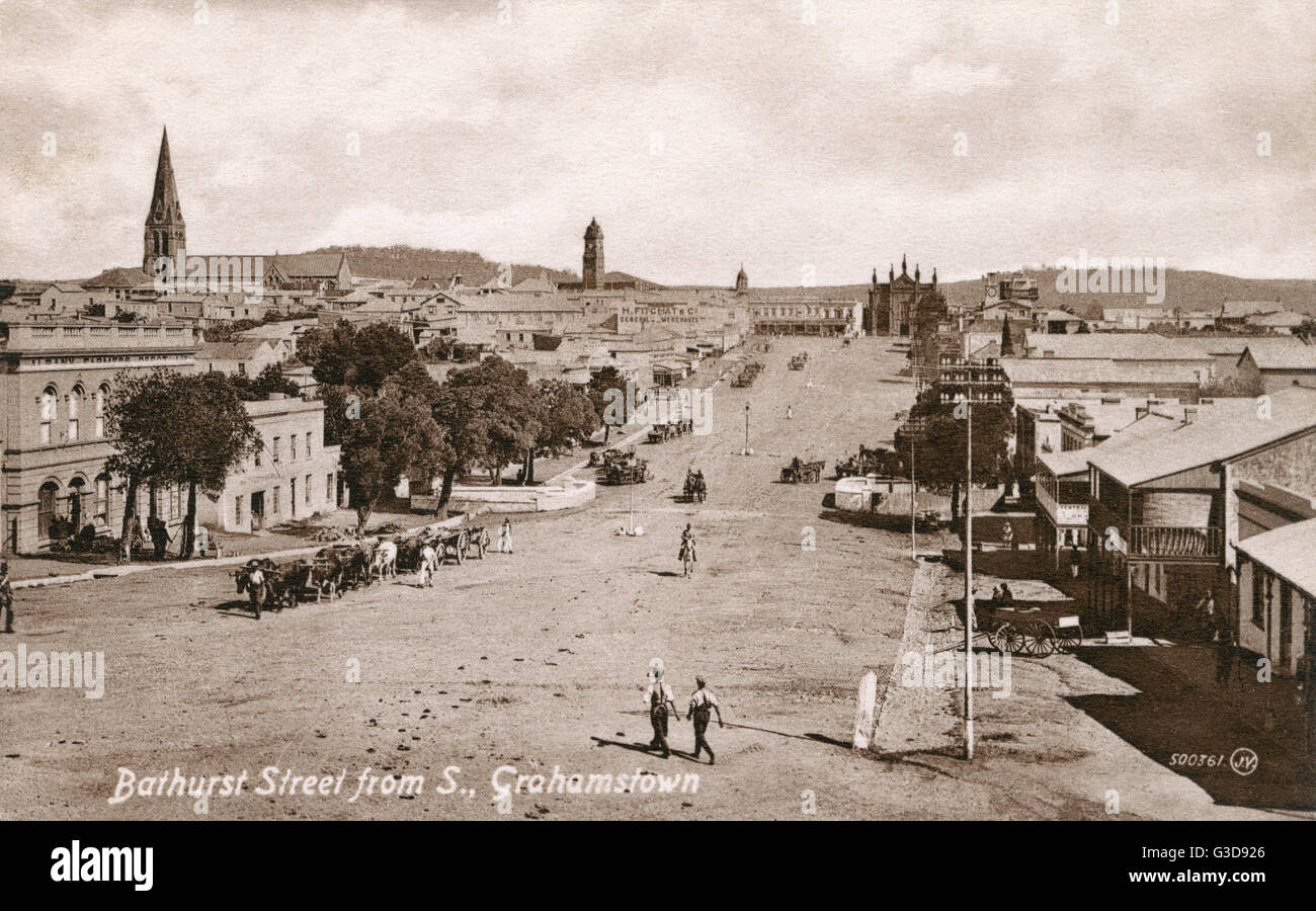 Grahamstown, Eastern Cape, Cape Colony, South Africa Stock Photo - Alamy