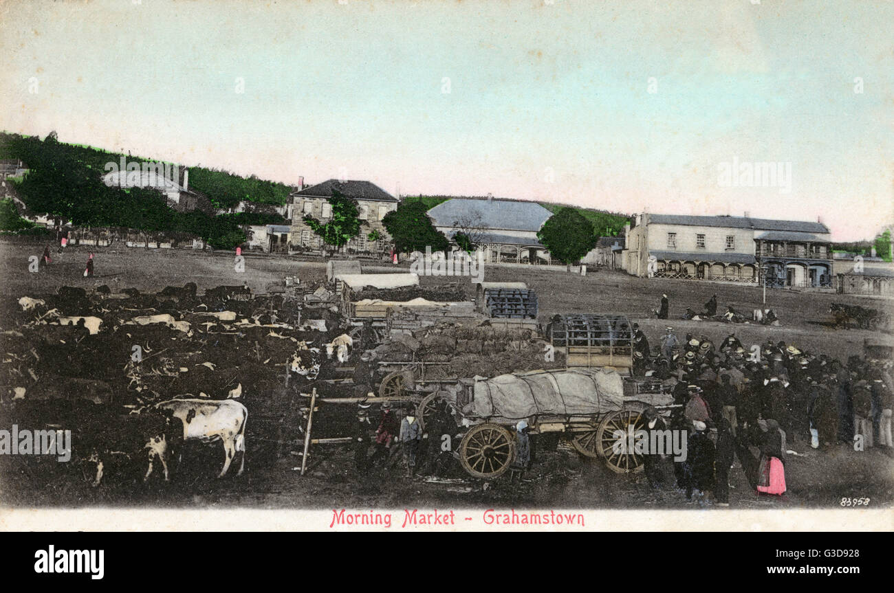 Grahamstown, Eastern Cape, Cape Colony, South Africa Stock Photo - Alamy