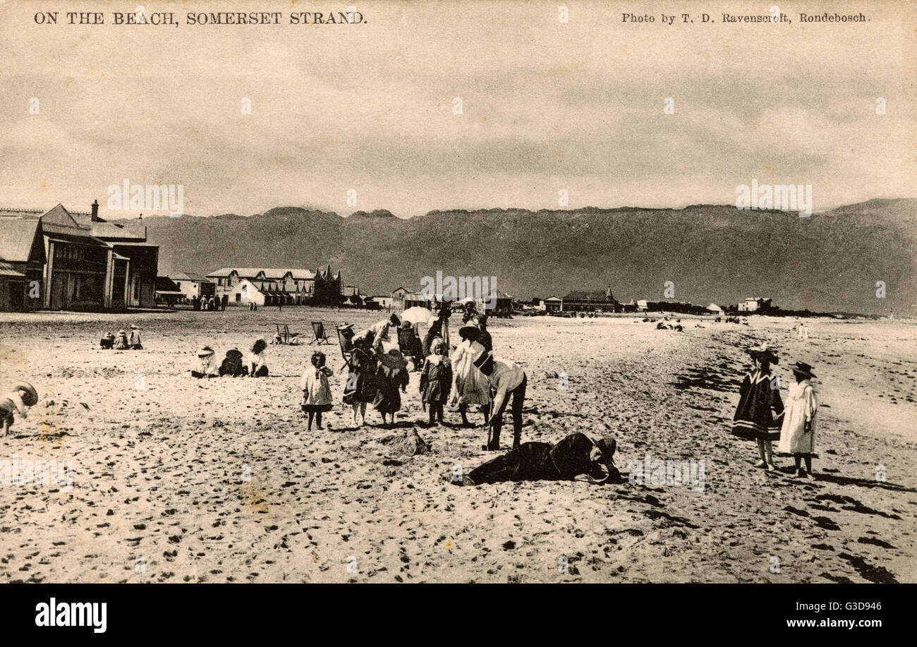 Somerset Strand, Western Cape, Cape Colony, South Africa Stock Photo ...