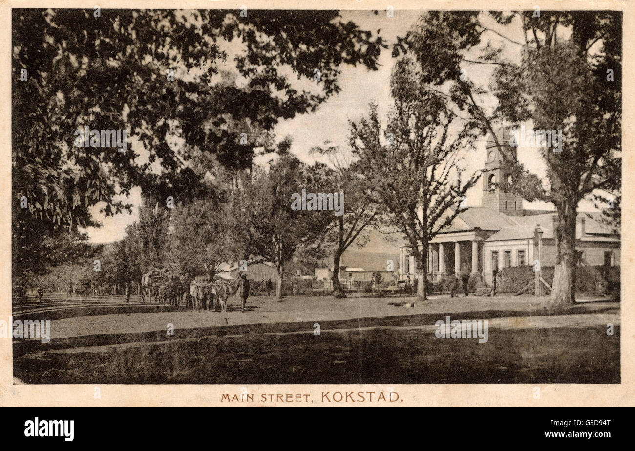 Main Street, Kokstad, Natal Province, South Africa Stock Photo - Alamy