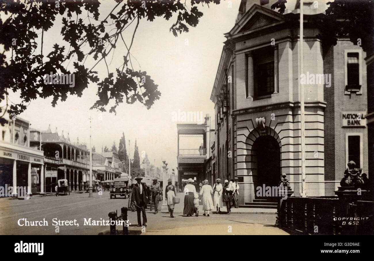 Church Street, Pietermaritzburg, Natal, South Africa Stock Photo - Alamy
