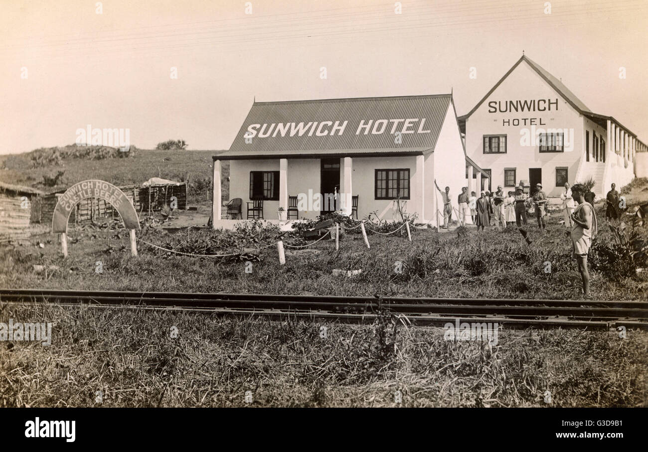 Sunwich Hotel, Sunwich Port, Natal Province, South Africa Stock Photo ...