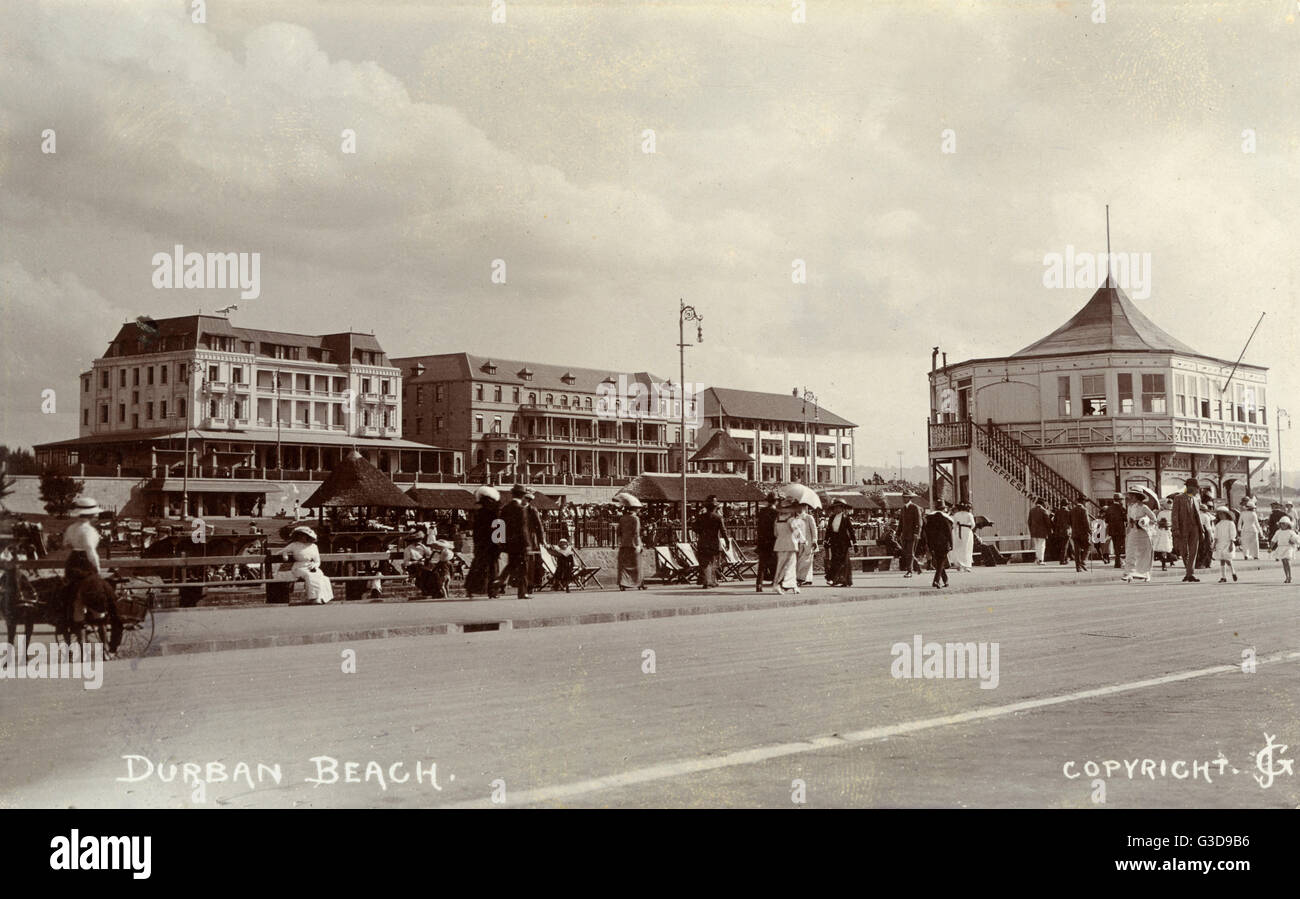 Sea front at Durban, Natal Province, South Africa Stock Photo - Alamy