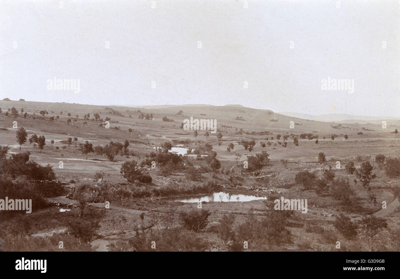 Golf links, Kroonstad, Orange River Colony, South Africa Stock Photo ...