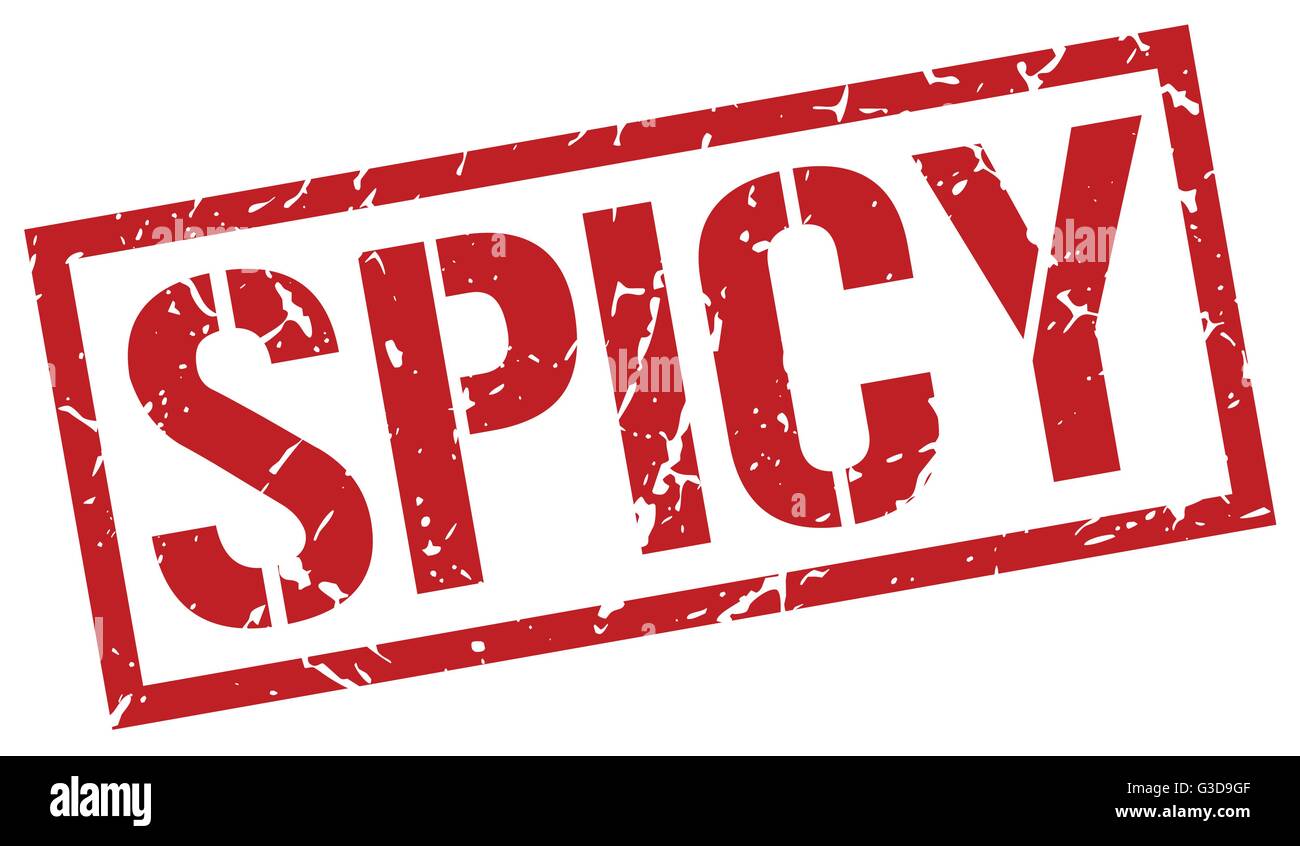 spicy stamp. spicy square grunge sign. spicy Stock Vector Image & Art ...