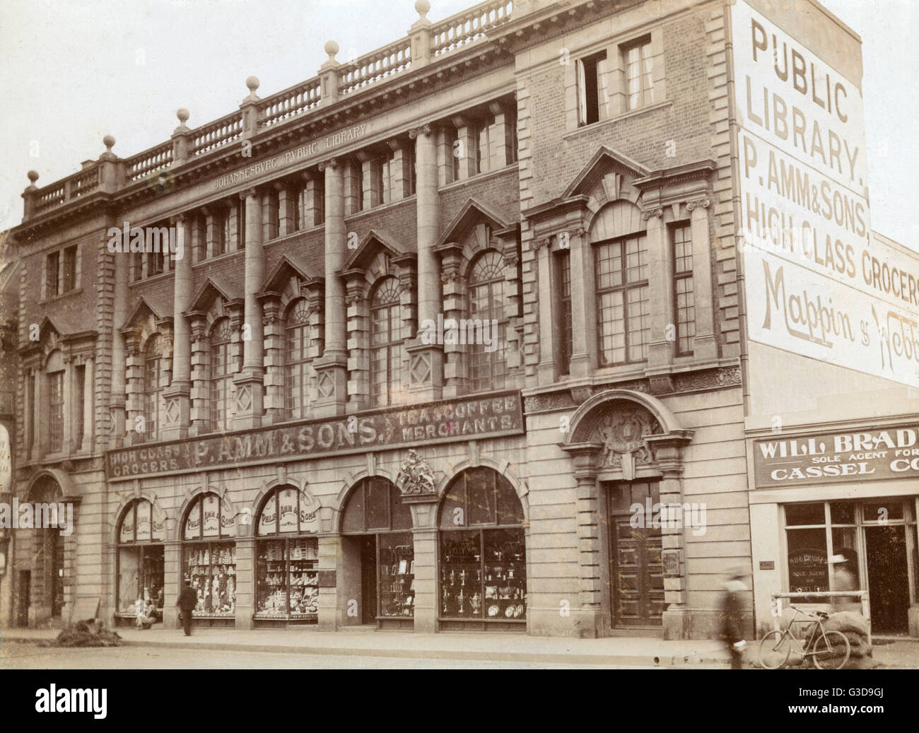 Public Library, Johannesburg, Transvaal, South Africa Stock Photo - Alamy