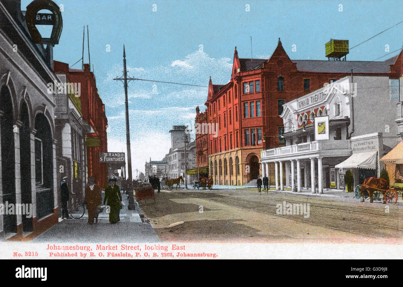 Market Street, Johannesburg, Transvaal, South Africa Stock Photo - Alamy
