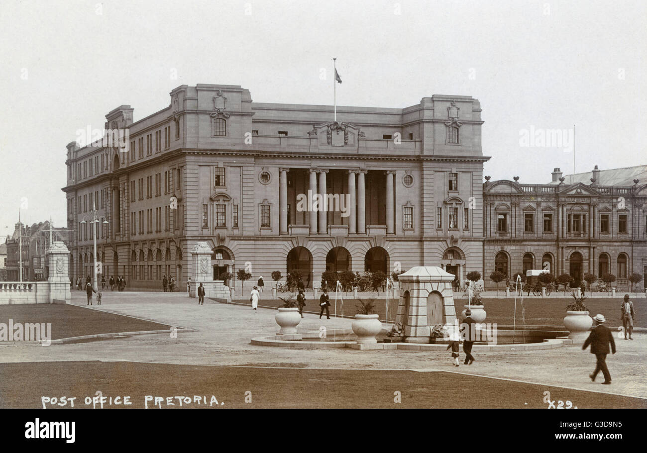 Post Office, Pretoria, Transvaal, South Africa Stock Photo - Alamy