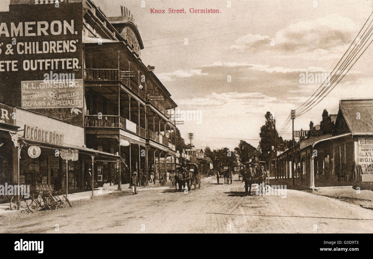 Knox Street, Germiston, Transvaal, South Africa Stock Photo - Alamy