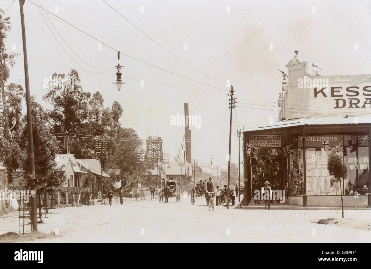 President Street, Germiston, Transvaal, South Africa Stock Photo - Alamy