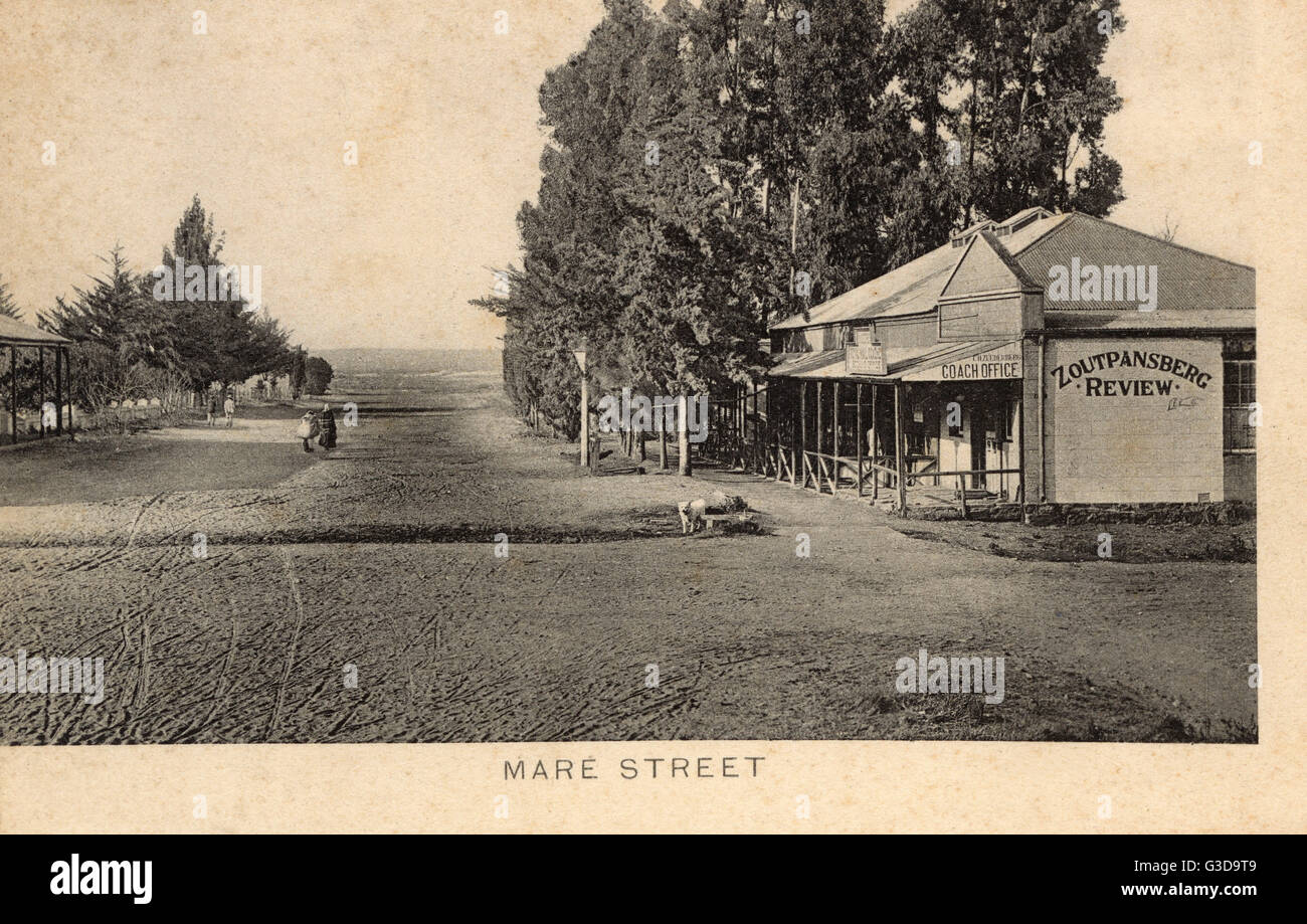 Mare Street, Zoutpansberg, Transvaal, South Africa Stock Photo - Alamy