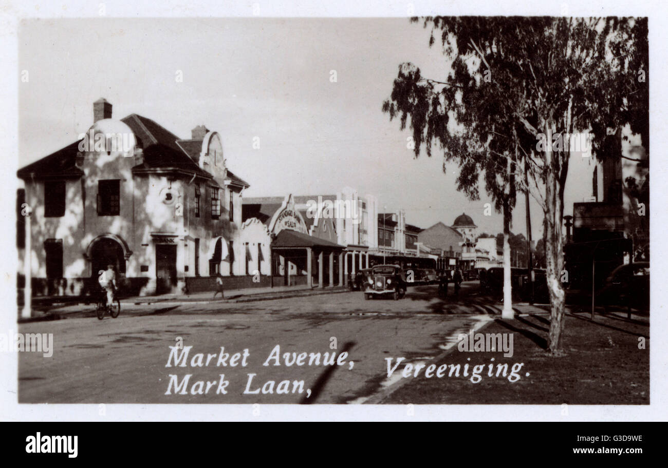 Market Avenue, Vereeniging, Transvaal, South Africa Stock Photo - Alamy