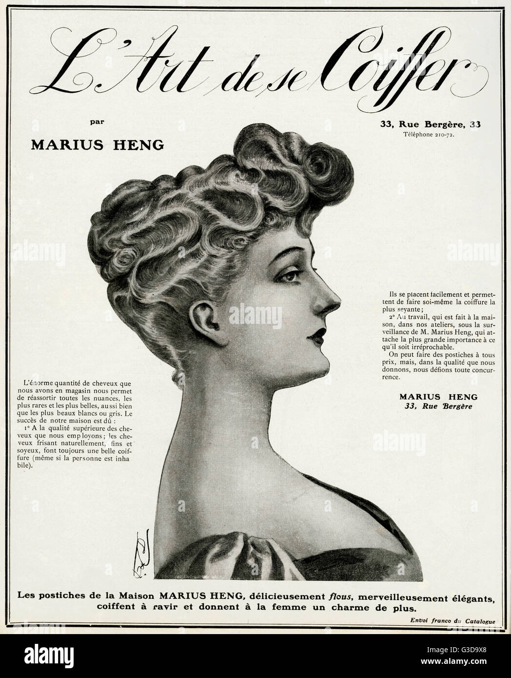 Pompadour hairstyle hi-res stock photography and images - Alamy