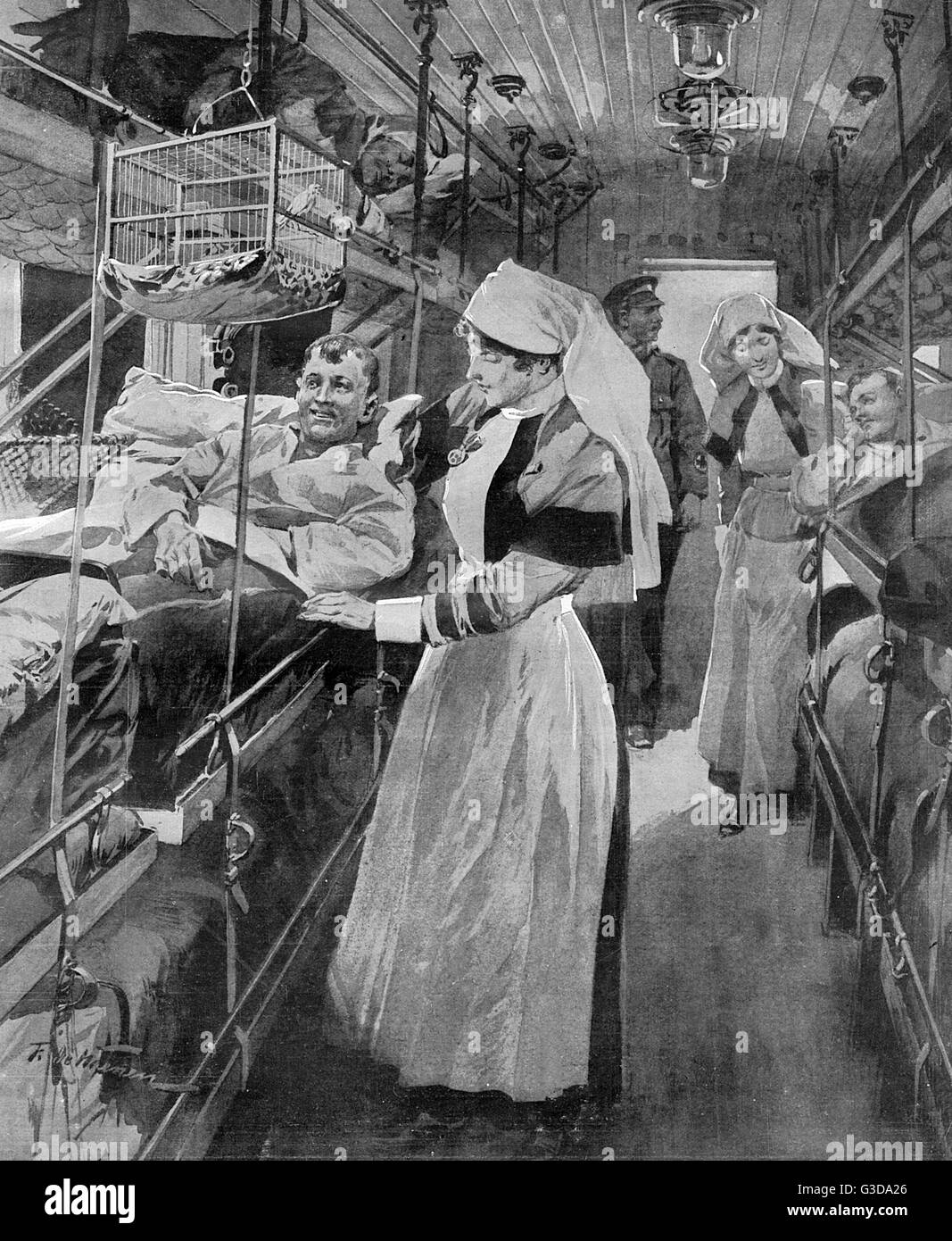 World war one hospital train hi-res stock photography and images - Alamy