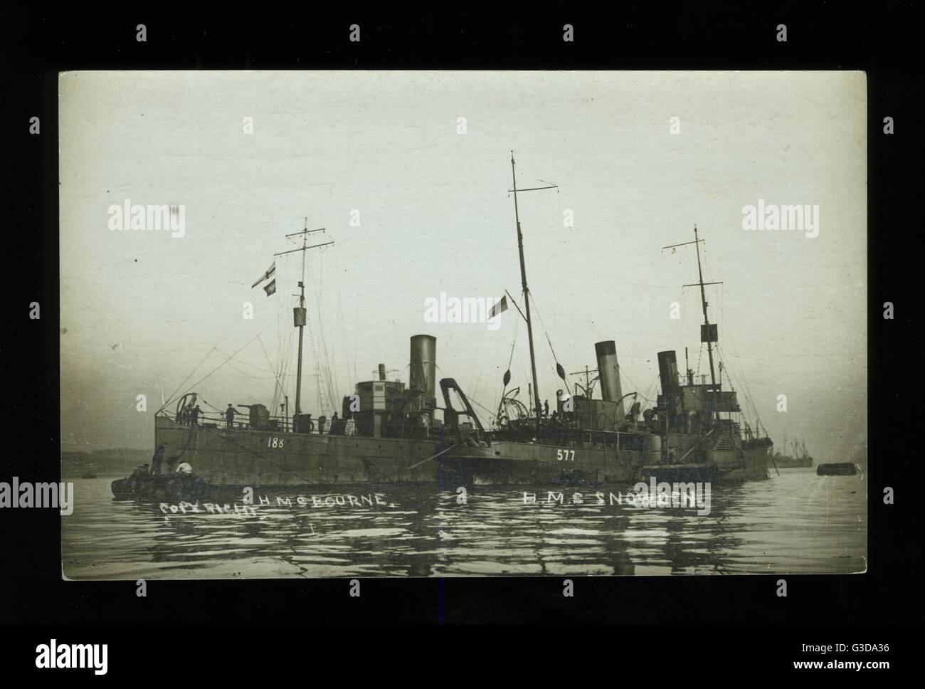 British minesweeper world war i hi-res stock photography and images - Alamy