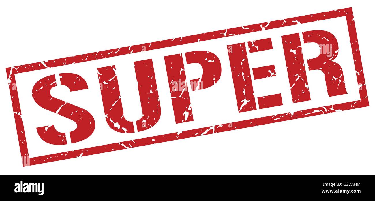 Super rubber stamp Stock Vector Images - Alamy