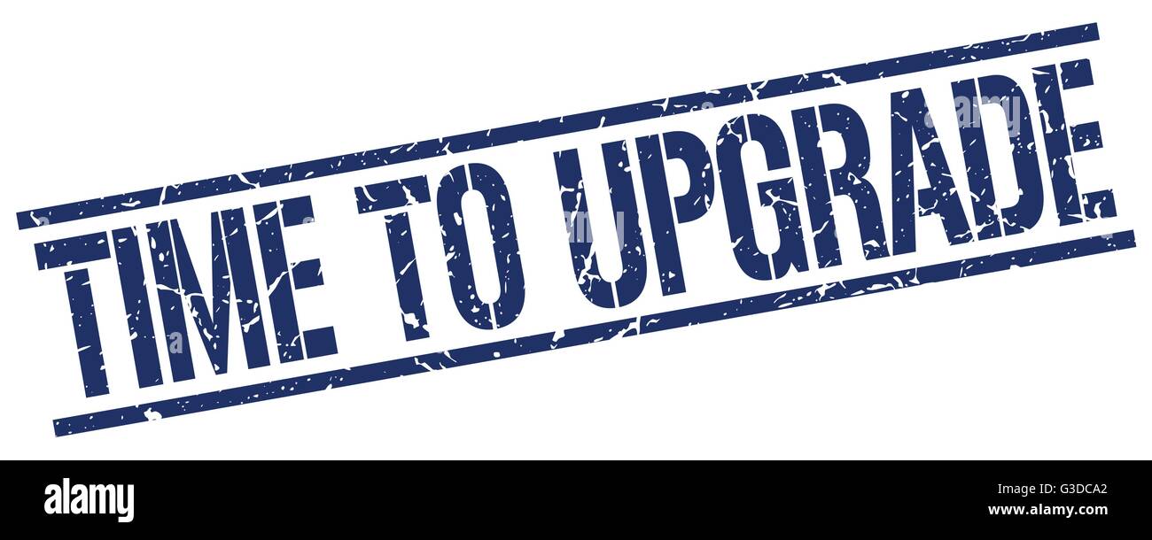 Time upgrade sign square Stock Vector Images - Alamy