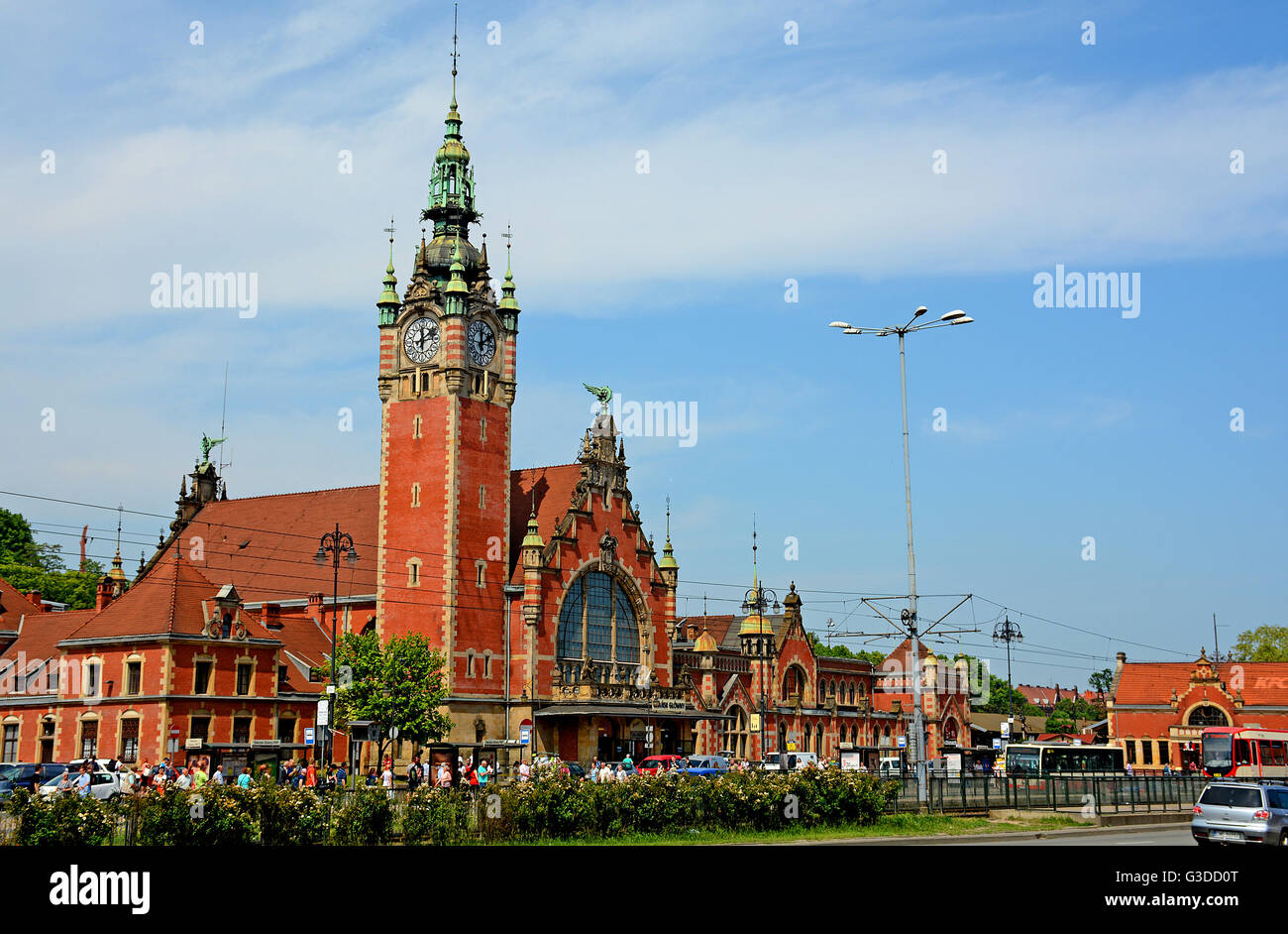 Gdansk Glowny railway station Poland Stock Photo, Royalty Free Image ...