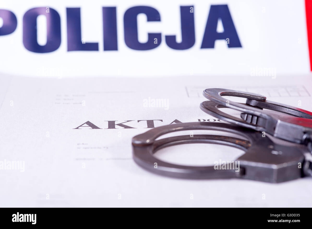 Police files folder hi-res stock photography and images - Alamy