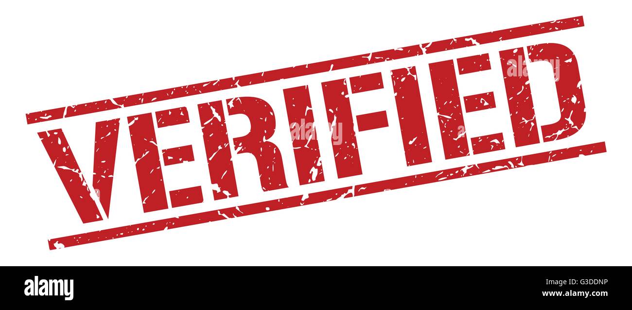 Verified stamp hi-res stock photography and images - Alamy