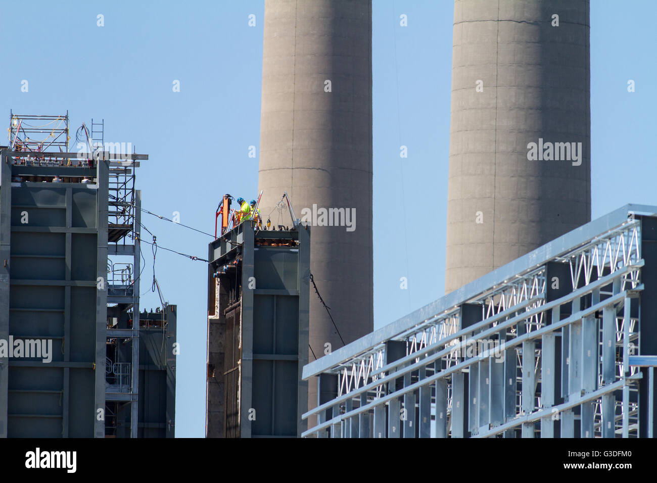 Construction napanee generating station under hi-res stock photography ...