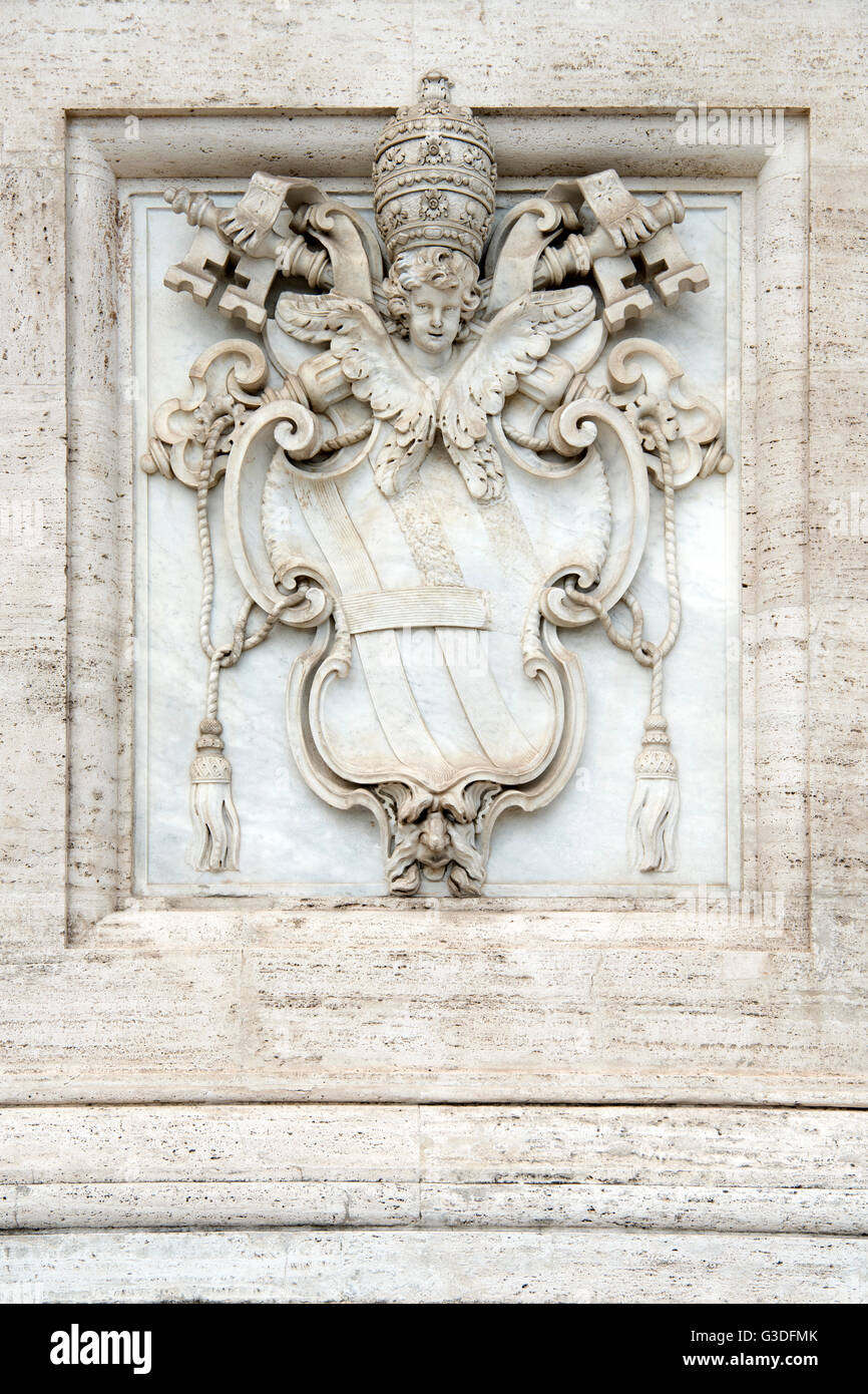 Roma italien rom wappen hi-res stock photography and images - Alamy