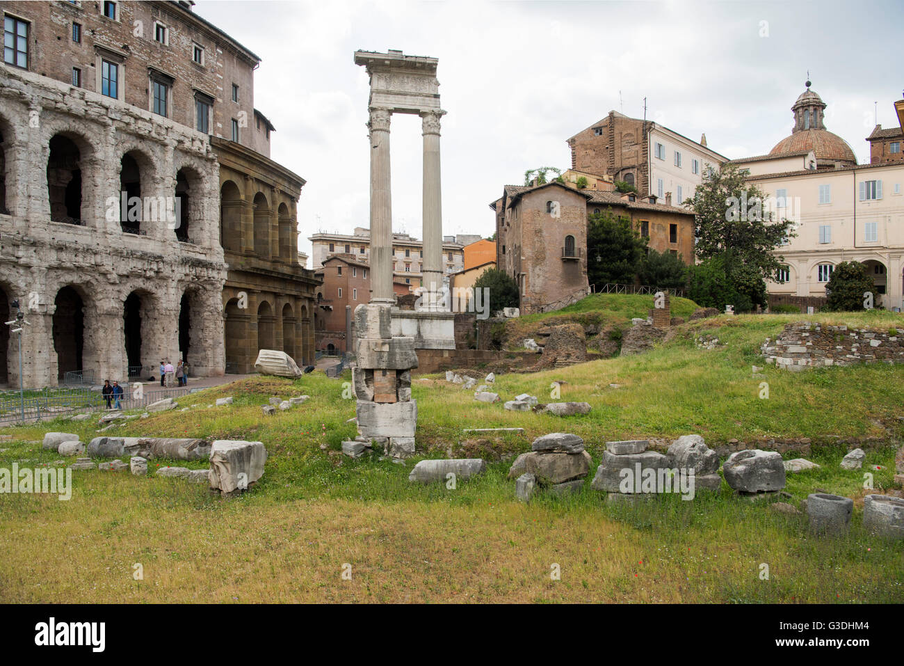 Temple of apollo sosianus at rome hi-res stock photography and images ...