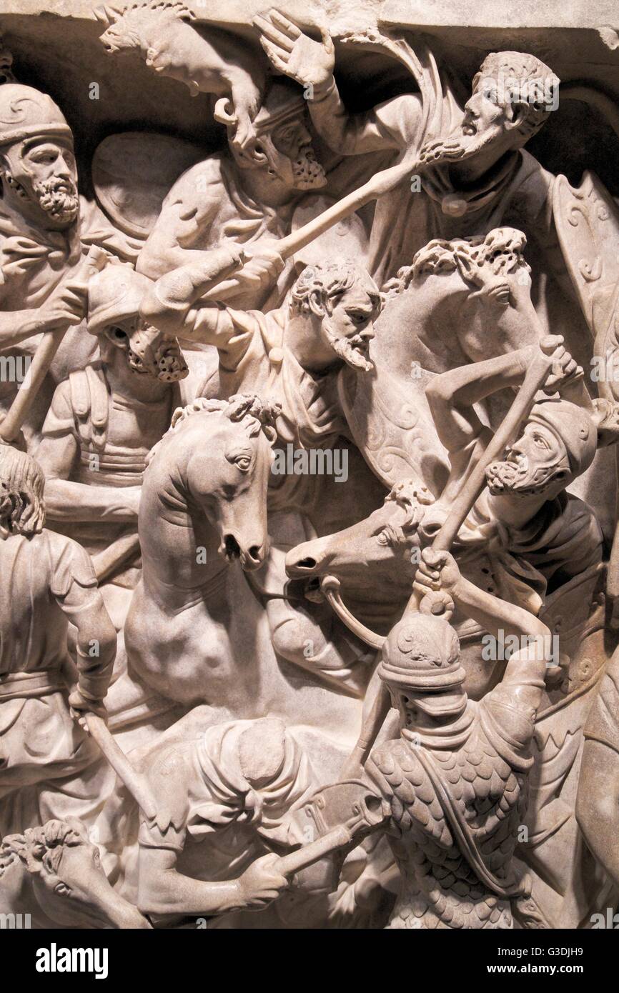 Portonaccio sarcophagus detail hi-res stock photography and images - Alamy