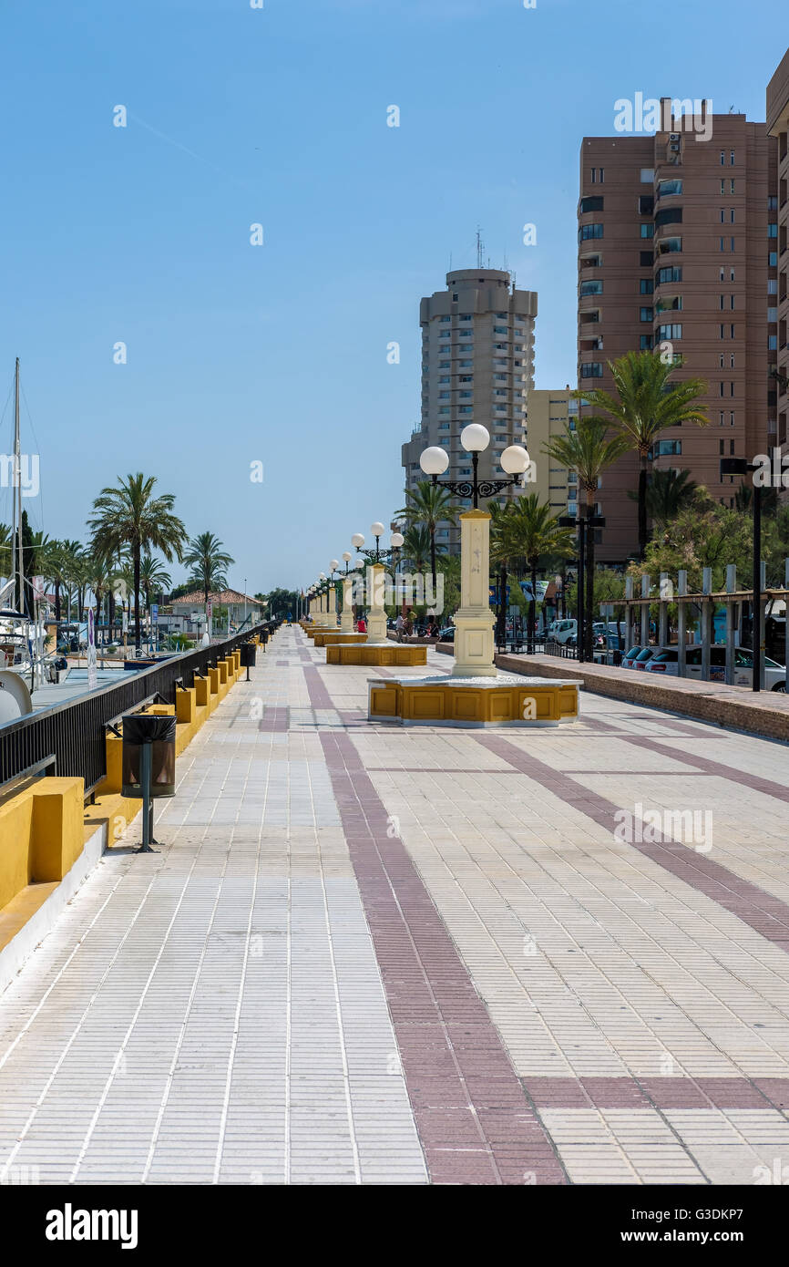 The Promenade at Fuengirola Stock Photo - Alamy