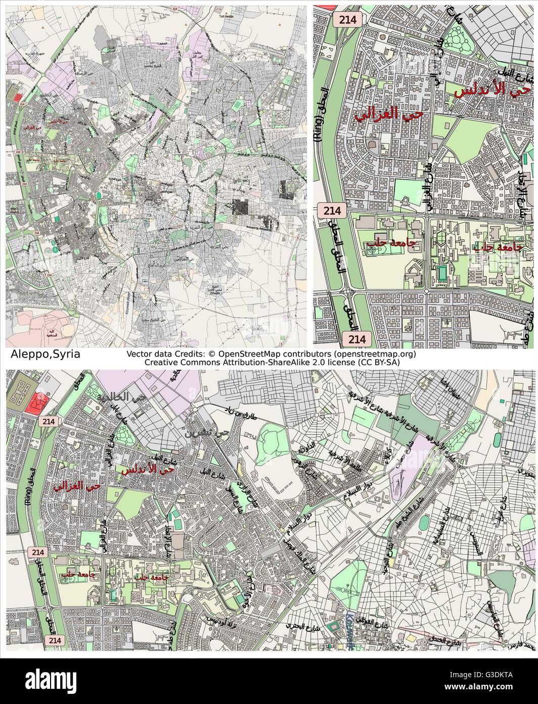 Aleppo vector vectors hi-res stock photography and images - Alamy