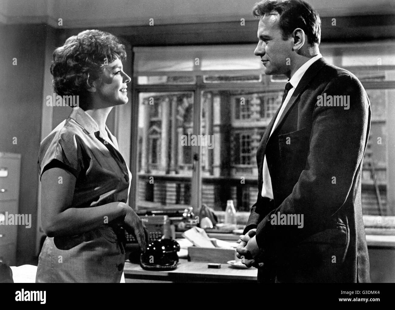 The day the earth caught fire 1961 edward judd Black and White Stock ...