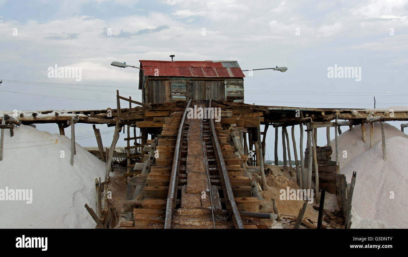 Salt mine railway hi-res stock photography and images - Alamy