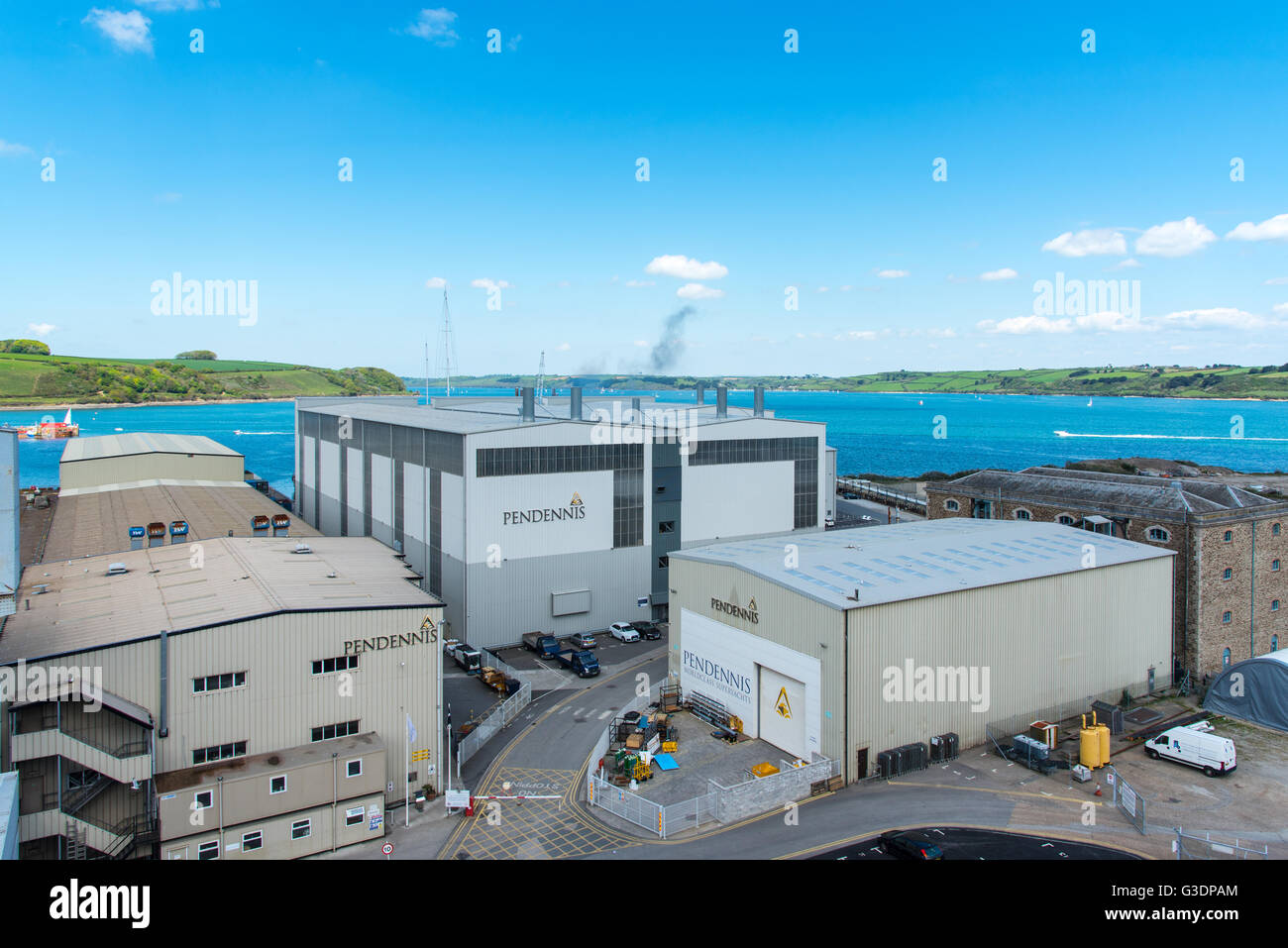 The Pendennis Shipyard, Falmouth, Cornwall. Pendennis is a world class ...