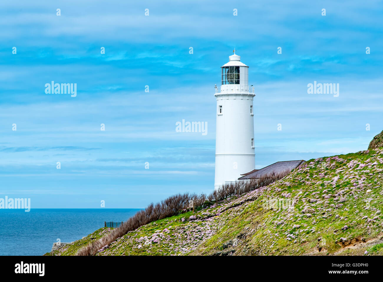 Trevose Head Lighthouse, North Cornwall, UK Stock Photo - Alamy