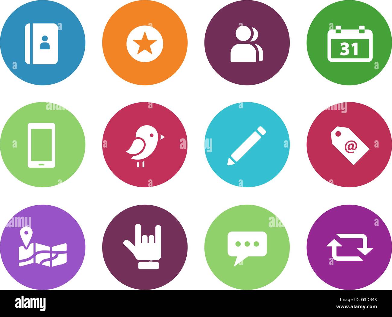 Social tool Stock Vector Images - Alamy