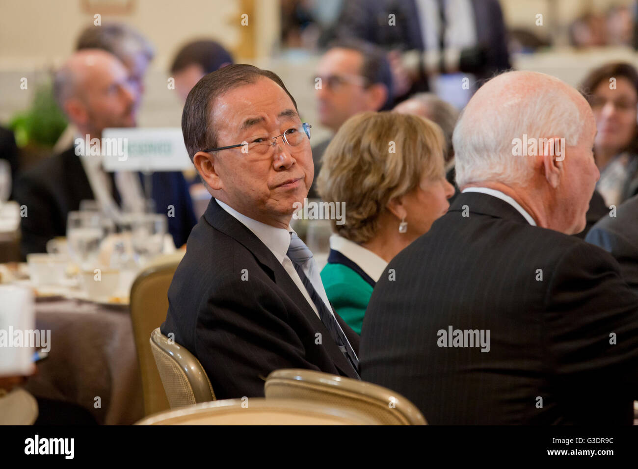 Un secretary general ban ki moon hi-res stock photography and images ...