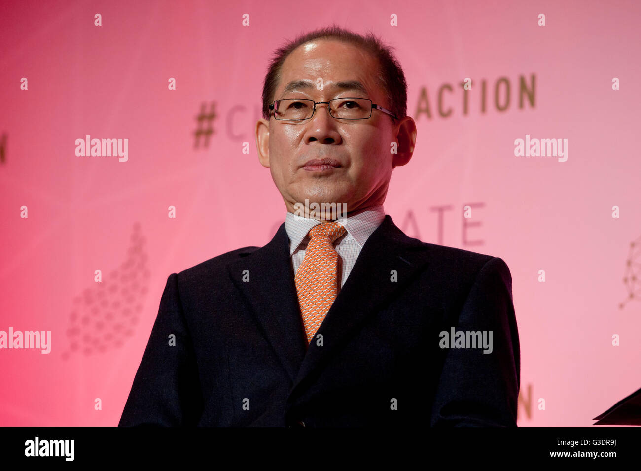 Dr. Hoesung Lee, Chair of the IPCC, at Climate Action 2016 - Washington ...